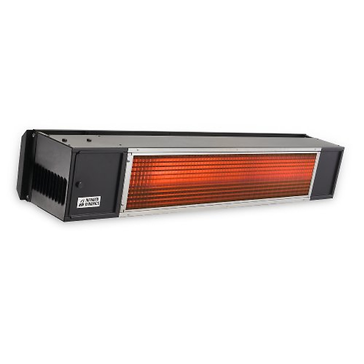 SunPak S34-B-TSR Black Patio Heater, Twin Stage (25/34KBTU) with Two Remotes