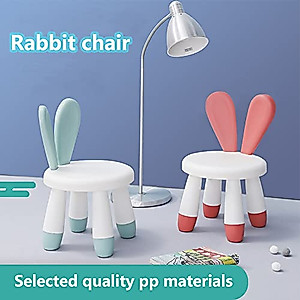 Soerreo Children's Chair Kindergarten Baby Learning Chair Plastic Game Chair Removable