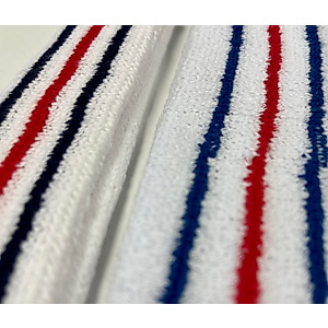 COUVER Tennis Style Premium Quality Athletic Terry Head Sweatband(1 Piece)