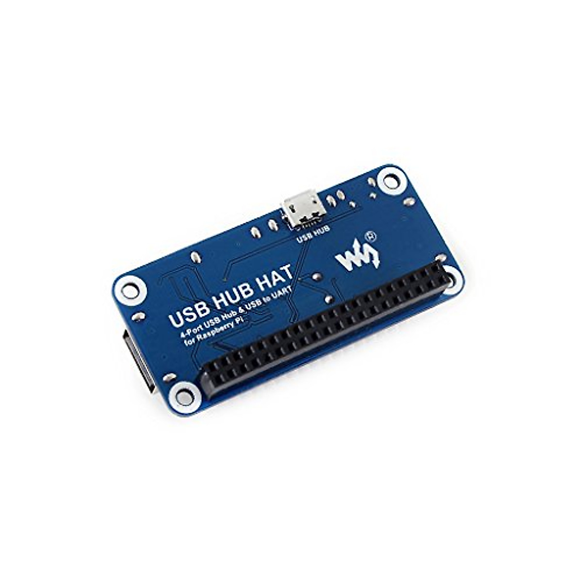 4 Port Raspberry pi USB HUB HAT Onboard USB to UART Compatible With USB2.0 1.1 For Raspberry Pi Series Board Serial Debugging