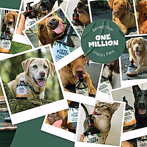 Pets Purest Salmon Oil for Dogs, Cats, Horses, Ferrets & Pets - 32 Fl Oz 100% Pure Premium Food Grade - Natural Omega 3, 6 & 9 Supplement - Promotes Coat, Skin, Joint and Brain Health