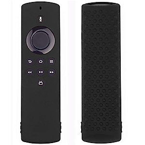 CUCUDAI Silicone Case Forr Amazon Fire TV Stick Lite Remote Control Shockproof Anti-Slip Replacement Protective Cover Case-Pink