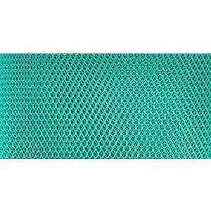 By Annie Mesh Fabric Lightweight 18"x 54" Turquoise, 18" by 54"