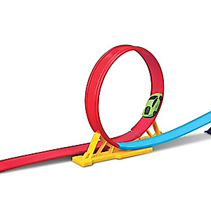 Maisto Single Loop Launcher with Die Cast Green Lamborghini Racer Car