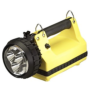 Streamlight 45875 E-Spot LiteBox 1500-Lumen 110000 Candela Rechargeable Spot Beam Lantern with Vehicle Mount System, Direct Wire DC Charging Rack, and Heavy Duty Shoulder Strap, Yellow