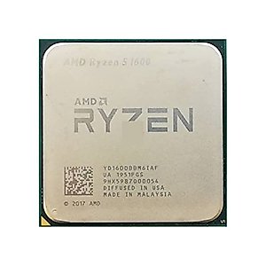 Computer Components AMD Ryzen 5 1600 R5 1600 3.2 GHz Six-Core Twelve Thread 65W CPU Processor YD1600BBM6IAE Socket AM4 Mature Technology