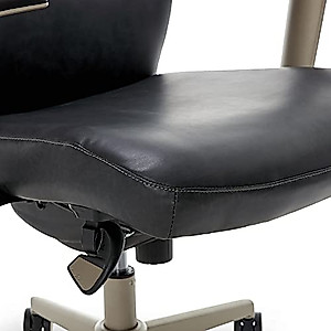 La-Z-Boy Baylor Modern Executive Office Chair, Adjustable Ergonomic Lumbar Support, Black