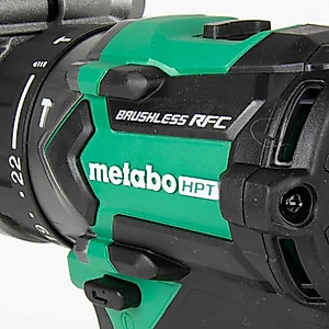 Metabo HPT 18V MultiVolt™ Cordless 1/2-Inch Hammer Drill | Tool Only - No Battery | Reactive Force Control | Highest Power in its Class | DV18DCQ4