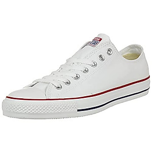 Converse Unisex Chuck Taylor All Star Low Top Optical White Sneakers - 12 B(M) US Women / 10 D(M) US Men