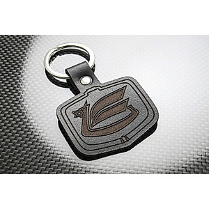 Handmade Leather Keychain Keyring compatible with Toyota Celica Dragon Key Fob