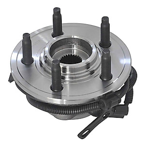 DRIVESTAR 515078 New Front Left or Right Wheel Hub & Bearing Assembly for Ford Explorer 2006-2010/Explorer Sport Trac 07-10, for Mercury Mountaineer 06-10 (pair)