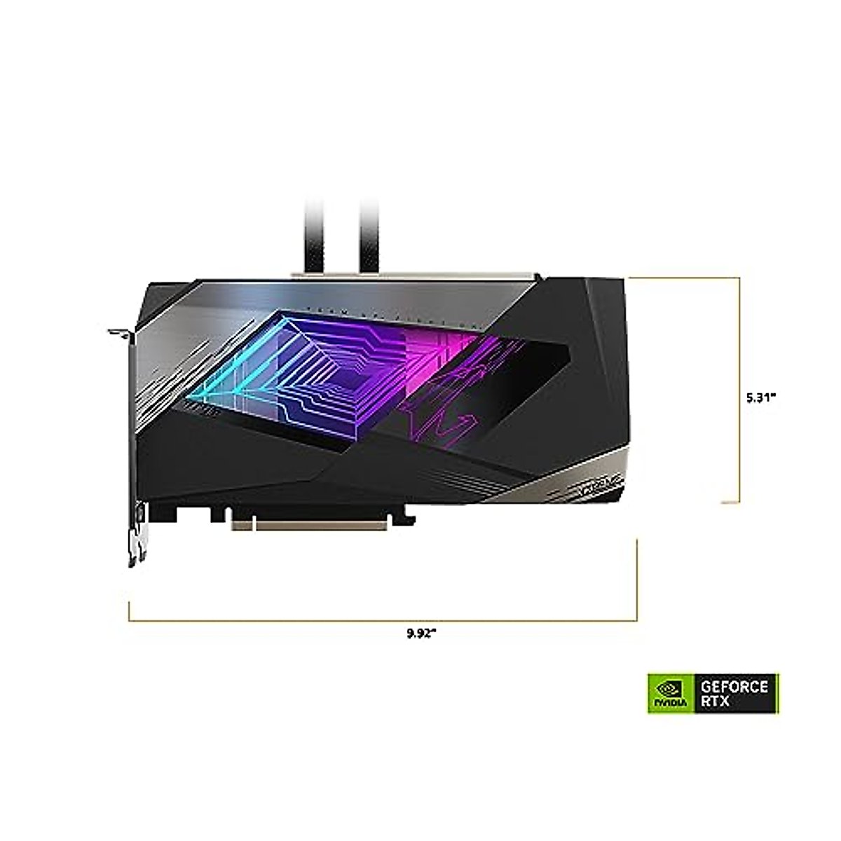 Gigabyte AORUS GeForce RTX 4070 Ti 12GB Xtreme WATERFORCE Graphics Card, WATERFORCE All-in-one Cooling System, 12GB 192-bit GDDR6X, GV-N407TAORUSX W-12GD Video Card