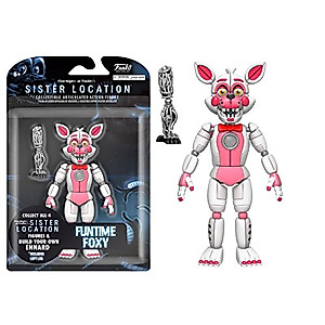 Funko Five Nights at Freddy's Funtime Foxy Articulated Action Figure, 5"