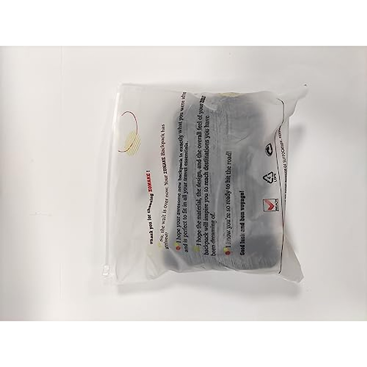 ZOMAKE Ultra Lightweight Packable Backpack 18L - Small Foldable Hiking Backpacks Water Resistant Folding Daypack for Travel(Black)