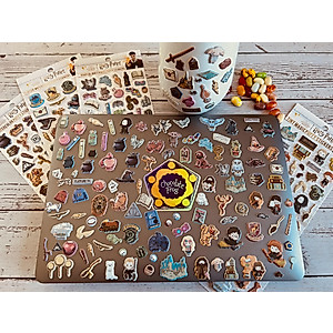 Conquest Journals Harry Potter Puffy Sticker Collection (Watercolor)