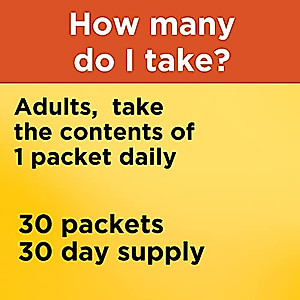 Nature Made Daily Diabetes Health Pack, Dietary Supplement for Nutritional Support, 30 Packets, 30 Day Supply