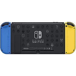 Nintendo Switch Bundle with Carrying Case & SD Card: Nintendo Switch 32GB Console with Neon Red and Blue Joy-Con, 12-Month Individual Membership Online, TWE 128GB Micro SD Card (Renewed)