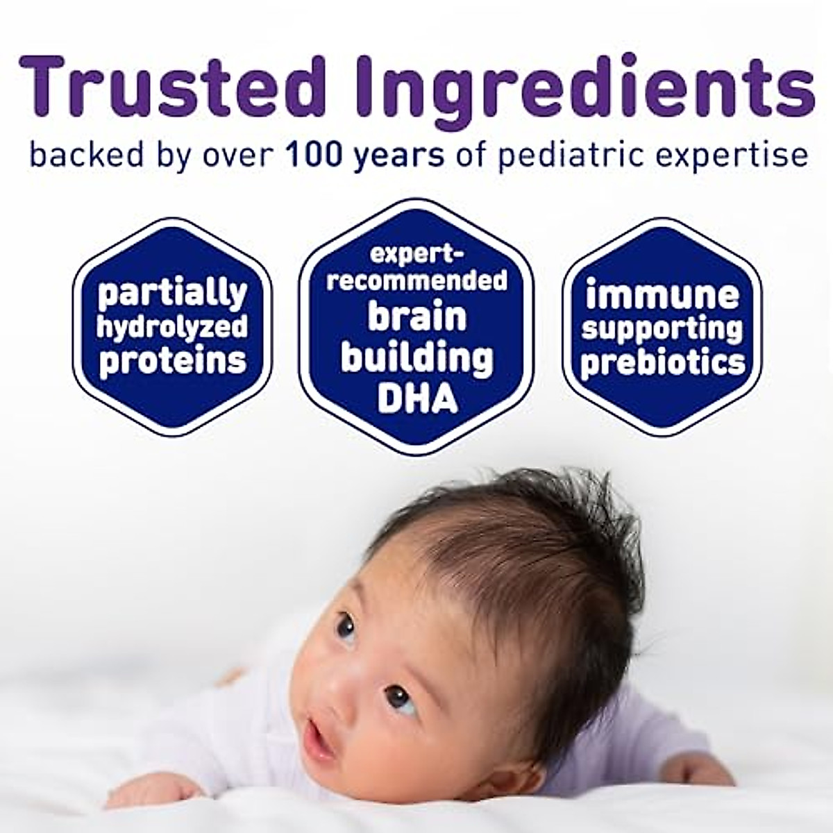 Enfamil Gentlease Baby Formula, Clinically Proven to Reduce Fussiness, Crying, Gas & Spit-up in 24 hours, Brain-Building Omega-3 DHA & Choline, Baby Milk, 79.6 Oz Powder Can​