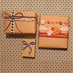 NY Paper Mill Brown Kraft Paper 17.50" x 2400" (200 feet) Jumbo Roll, Ideal for Gift Wrapping, Art & Craft, Postal, Packing, Shipping, Floor Covering, Parcel, Table Runner, 100% Recycled Made in USA