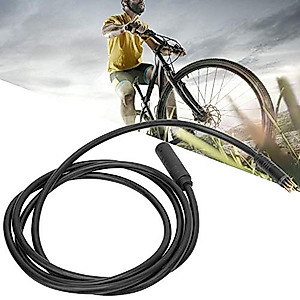 Keen so E-Bike Motor Extension Cable,9 Pin Waterproof Wheel Motor Extension Cable for Electric Bike Female to Male Wire E-Bike Accessory(1.51600mm)