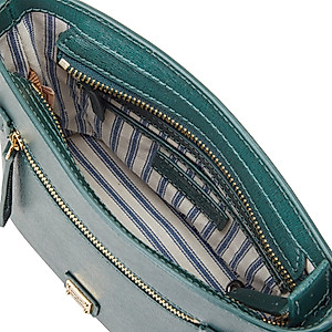Dooney & Bourke Handbag, Saffiano Small Zip Crossbody - Ivy