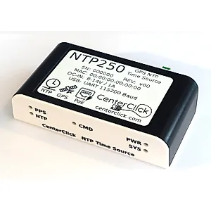CenterClick NTP250 GPS Based NTP Server Appliance w/PoE