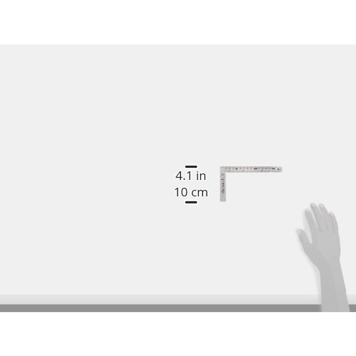 Japanese SHINWA 62009 Full Machinist square Sukoya 150mm front & back
