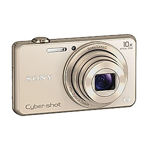 Sony DSCWX220/N 18.2 MP Digital Camera with 2.7-Inch LCD (Gold)
