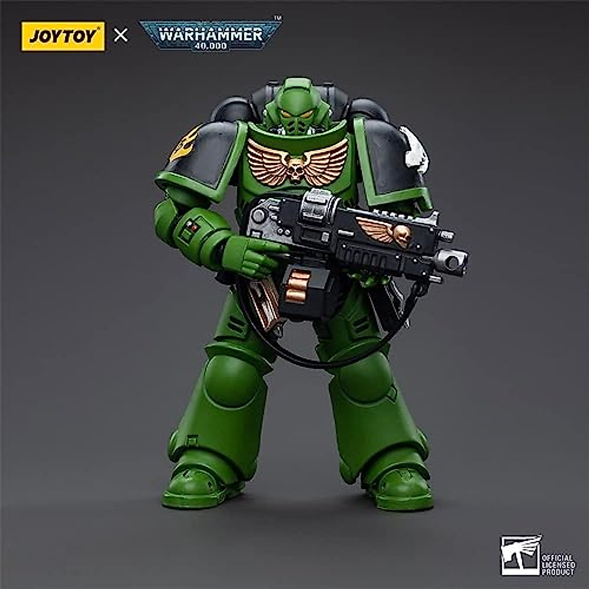 HiPlay JoyToy Warhammer 40K Salamanders Intercessors Brother Haecule 1:18 Scale Collectible Action Figure