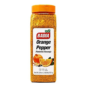 Badia Orange Pepper Seasoning, 26 Ounce (Pack of 4)