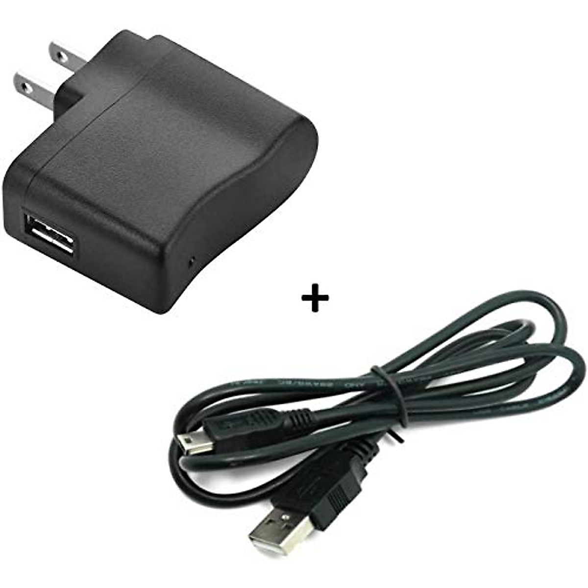 Graphing Calculator Charger: USB Power/Data Cable & Wall AC Adapter for Texas Instruments Calculators TI-84 Plus TI-84 Plus C Silver Edition TI 89 Titanium TI Nspire CX TI Nspire CX CAS