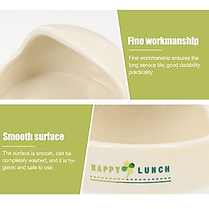 Hamster Food Bowl Hamster Food Holder Pet Feeding Bowl -Falling Pet Bowl Pet Food Bowl Rabbit Feeder Guinea Pig Bowl Multi-Function Pet Bowl Small Pets Food Container