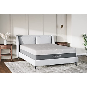 Sven & Son Queen Mattress, Bed in A Box, 12" Luxury Cool Gel Memory Foam, Pressure Relief & Support, 10" Year Warranty, Designed in USA (Queen, Mattress Only 12" Medium)