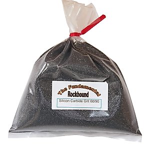 Rock Tumbling Grit Coarse 3 lb 60/90 Silicon Carbide Fundamental Rockhound