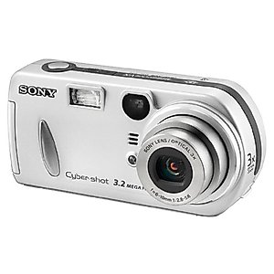 Sony DSCP72 Cyber-shot 3.2MP Digital Camera w/ 3x Optical Zoom