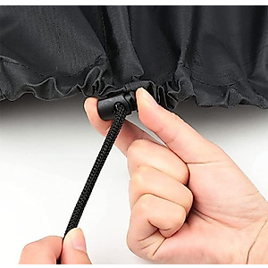 Hose Reel Cart Cover SUNSURE Black Waterproof Free Standing Water Hose Reel Protective Cover Furniture Sets for Patio Outdoor (Grey)