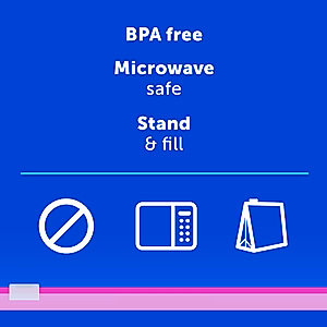 Ziploc Quart Food Storage Slider Bags, Power Shield Technology for More Durability, 42 Count