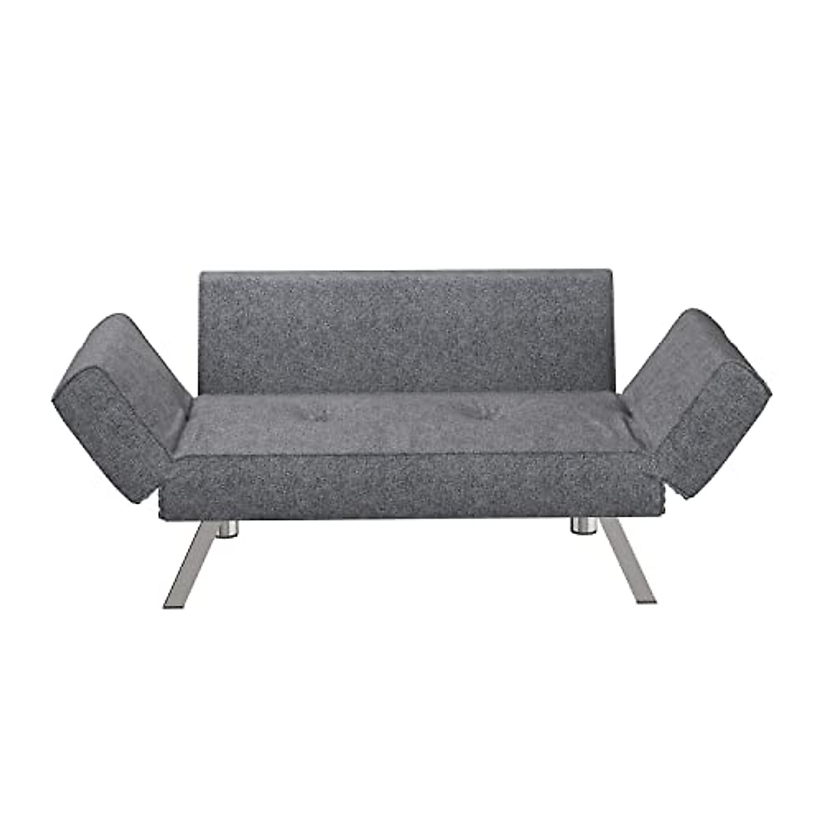 Serta Marin Convertible Sofa, Charcoal