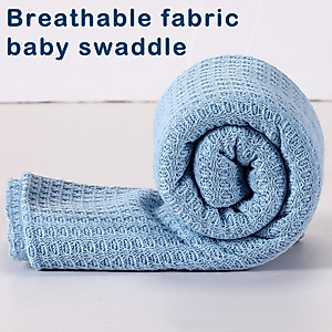 6 Pcs Baby Wrap Newborn Baby Knit Stretch Wrap Baby Blankets Unisex Newborn Photography Wraps Props Baby Swaddle Wrap Nursery Swaddling Blankets Receiving Blankets for Infant Babies, 64 x 16 Inch