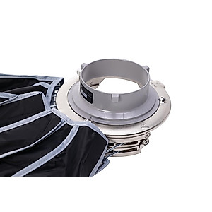 Aputure Light Dome III Studio Softbox Bowens Mount with Diffuser Cloth, Honeycomb Grid, Carry Bag, Compatible with Amaran, Aputure Series & Bowens Mount LED Video Light