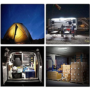 Othmro 5pcs 23mm Dia LED Chip Bulb Super Bright High Power, 9-11V 6500K 5730 Aluminum LED Bulb Surface Mounted Devices Light Beads,Floodlight for Camper Light Bulb, Home Reading, Light Marine Lamps