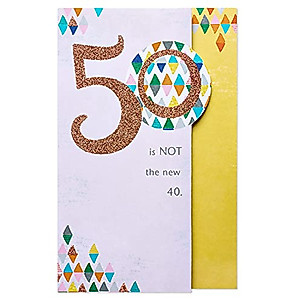 American Greetings 50th Birthday Card (Way Better)