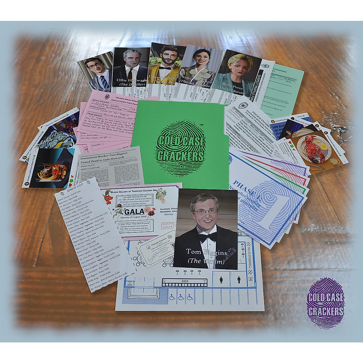 Cold Case Crackers | Murder Mystery Game | The Bloom Gala Case | Can You Crack The Case?