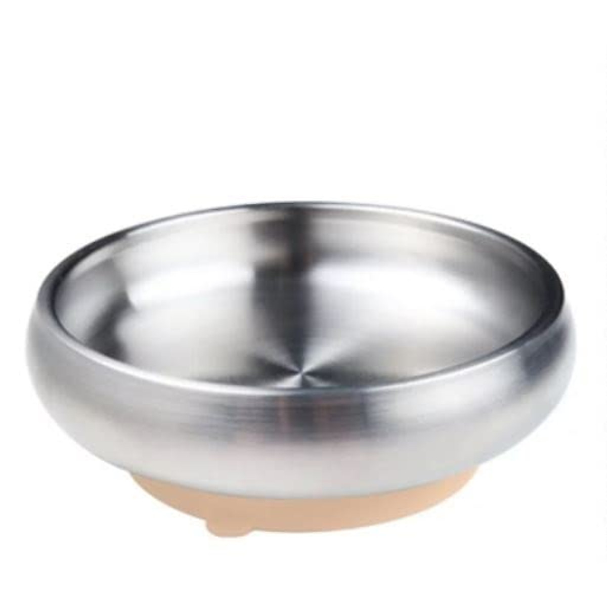 Fgomama x Little.b Double-Walled 18/10 Stainless Steel Cereal Bowl with Suction Base | 20oz / 600ml (pink)