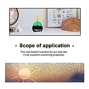 ULTECHNOVO Chicken Helmet Pet Protective Gear Watermelon Pattern Funny Costumes Sun Rain Protection Helmet Accessories Pet Supplies for Bird Hens Pet 2pcs