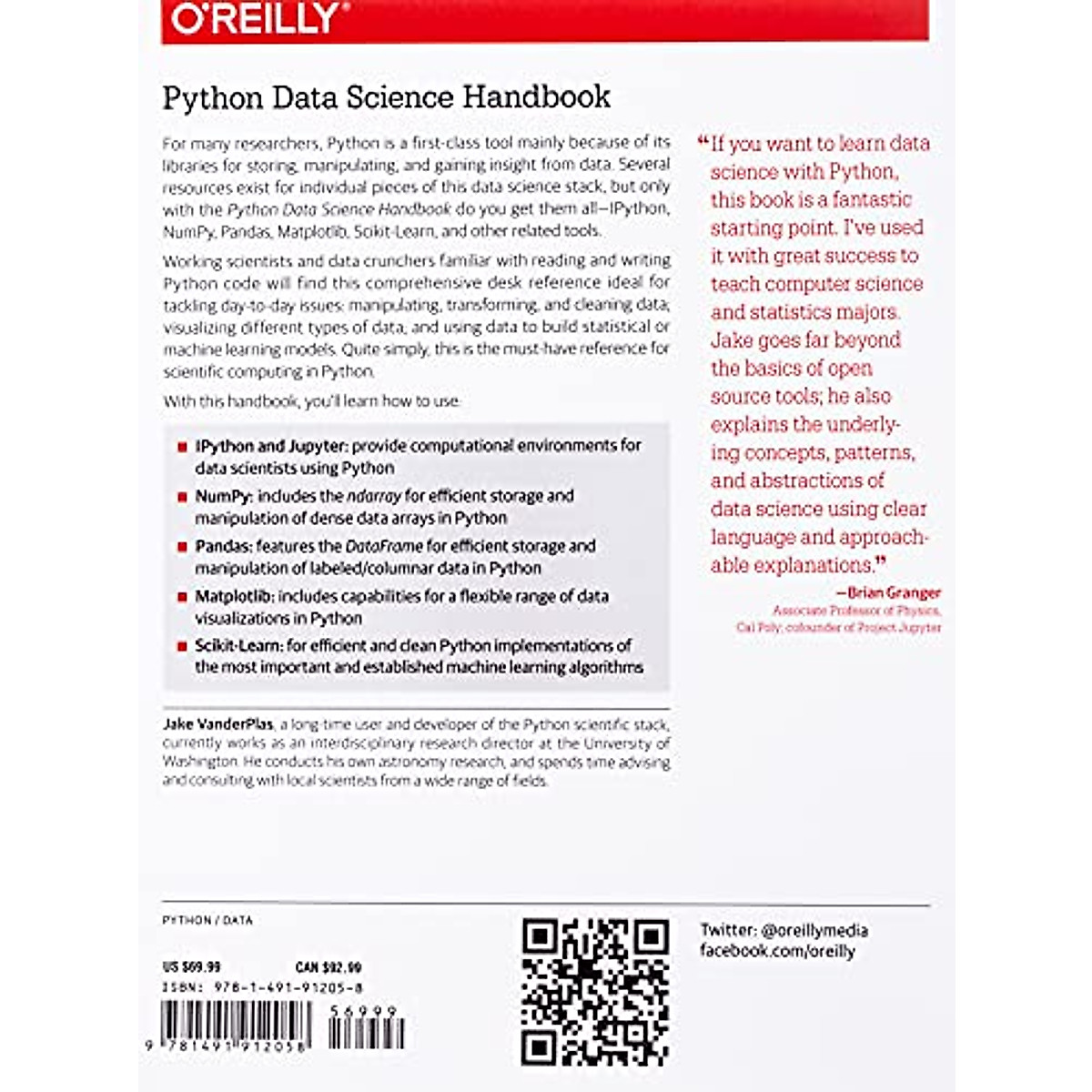 Python Data Science Handbook: Essential Tools for Working with Data