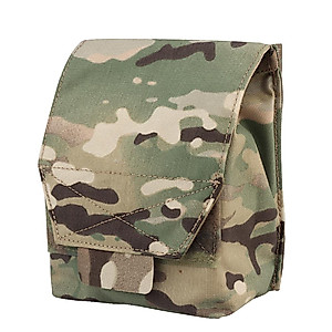 GYDEHUTJ Molle Multi-Use Pouches, Tactical 5.56 7.62 Magazine Pouch GP Storage Bag 2 in 1 for Duty Belt Vest