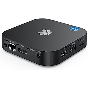 OUVISLITE Mini PC 10 Pro Atom Z8350 2GB DDR3 32GB eMMC,Mini Computer with Mini Desktop PC Support 4K HD, 2.4G/5G WiFi, Bluetooth 4.2, Home Office