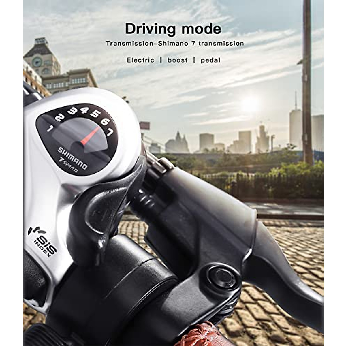 Bezior Electric Bike XF001 for Adults, 20" x 4.0 Fat Tire Electric Bicycle, UL Certified 1000w Motor 48V 12.5Ah Removable Lithium Battery, 28MPH Snow Beach Mountain E-Bike 7 Speed Gear Ebikes