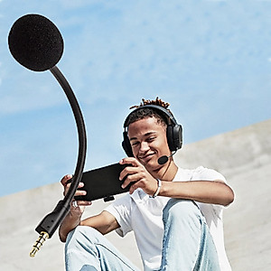 LEFXMOPHY Replacement Game Mic for Steelseries arctis 1 Headphones, Detachable 3.5mm Boom Microphone